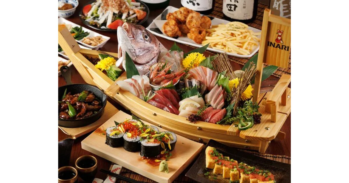 コースメニュー：全席扉付き完全個室 3時間飲み放題 直送鮮魚×創作和食と日本酒 INARI上野店 - Retty（レッティ） 日本最大級の実名 ...